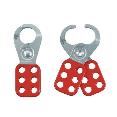 Master Lock Lockout Standard Hasp 25mm Steel Red Multi Colour (One Size)