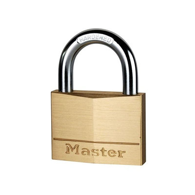 Master Lock Solid Br Padlocks Double Lever Multi Colour (70mm 6-Pin)