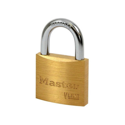 Master Lock V Line Br Padlocks Multi Colour (40mm - Keyed Alike 2341)