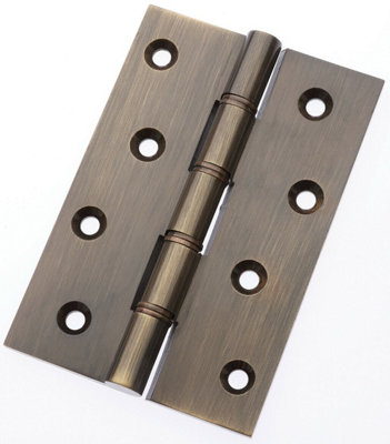 Master - Pair x 4 Inches (102mm) Antique Brass Double Phosphor Bronze ...