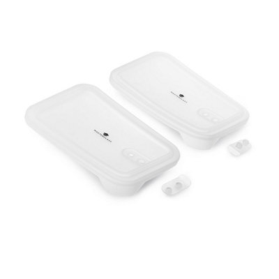 MasterClass All-in-One Set of 2 Replacement Lids - Large