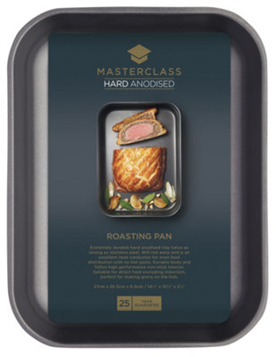 MasterClass Hard Anodised 37cm Roasting Pan
