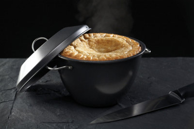 MasterClass Non-Stick Pudding Steamer, 2L
