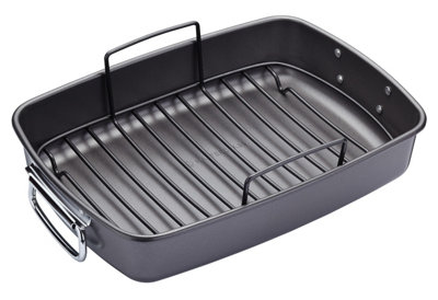 MasterClass Non-Stick Roasting Pan with Rack