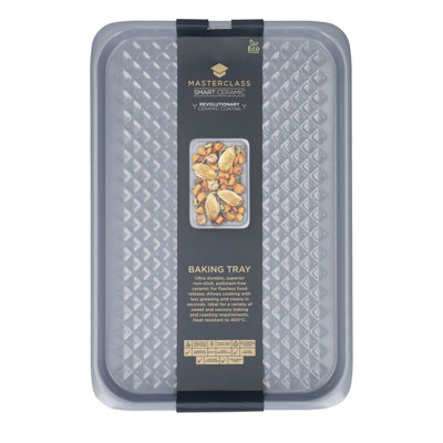 MasterClass Smart Ceramic Baking Tray with Robust Non-Stick Coating ...