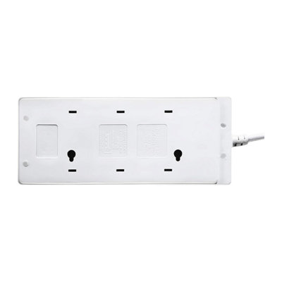 Masterplug 8 Socket Extension Lead with Power Indicator 2 Metre Cable ...