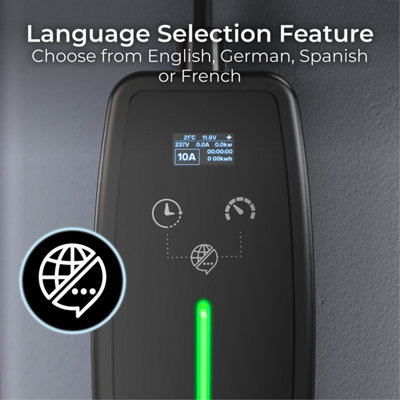 Masterplug EV Charging Cable Mode 2 5m 3 Pin UK Plug to Type 2