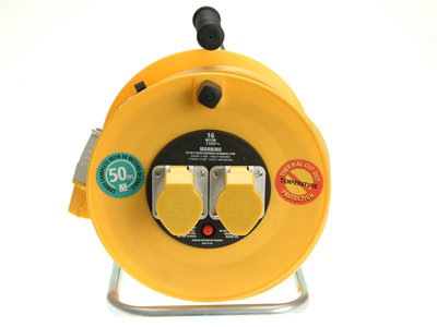 Masterplug LVCT5016/2-MP Cable Reel 110V 16A Thermal Cut-Out 50m ...