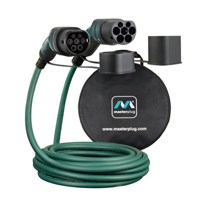 Masterplug Mode 3 Type 2 EV Charging Cable & Case Three Phase 10m