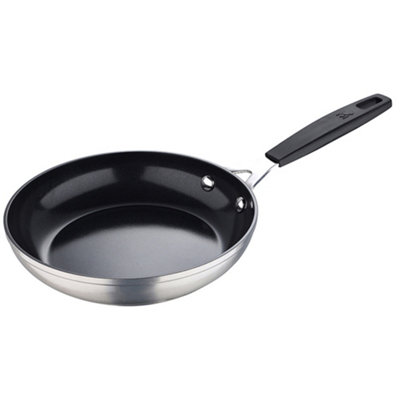 MasterPro Smart Forged Aluminium Non-Stick Frying Pan 28cm Silver/Black ...
