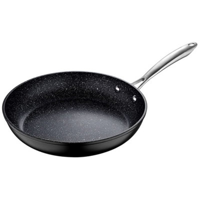 MasterPro Vita Forged Aluminium Non-stick Frying Pan 28cm Black | DIY ...
