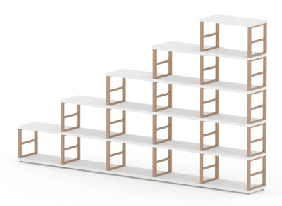 Mastershelf Maxx modular 5 step cube