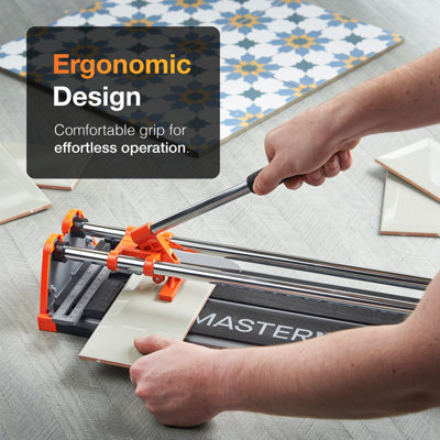 Masterworx 430mm Tile Cutter - Ceramic & Porcelain Tile Cutting Tool ...