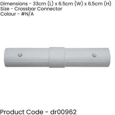 Match Approved Football Goal Post Spare Crossbar Connector Joint ...
