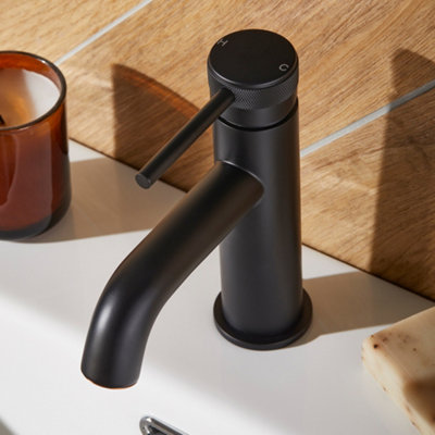 Buy Matt Black Ravello Basin Mono & Bath Shower Mixer Tap Pack ...