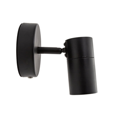 Matte Black Wireless Rechargeable Touch Dimmable 3w LED Wall Spot Light