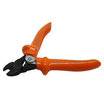 MAUN COMPOUND ACTION DIAGONAL CUTTING PLIERS 1000V INSULATED 160 MM