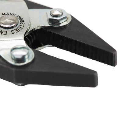 MAUN FLAT NOSE PARALLEL PLIER COMFORT GRIPS 125 MM