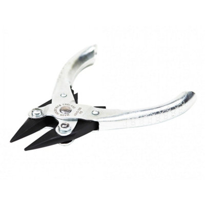 Maun Snipe Nose Parallel Pliers, Serrated Jaws 125mm Multi Colour (One ...