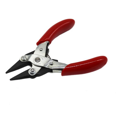 MAUN SNIPE NOSE SMOOTH JAWS PARALLEL PLIER RETURN SPRING COMFORT GRIPS ...