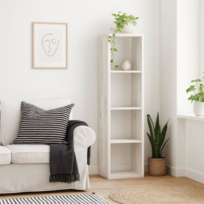 Mauro 3-Shelf Storage Unit in Sand Oak by