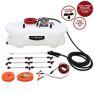 Maxblast 60L, 6 Nozzle boom ATV Sprayer