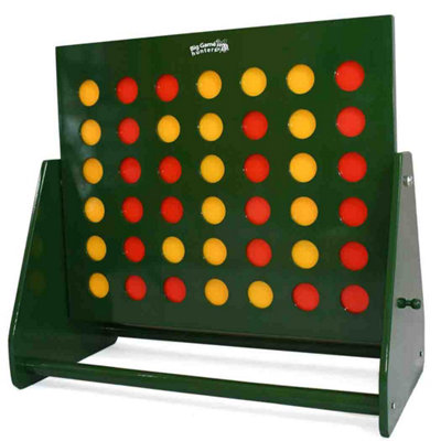 Maxi 4 in a Row Game - Connect Four - Indoor & Outdoor Use - Hand ...