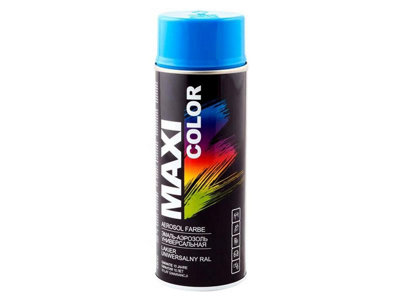 MAXICOLOR MX5015 MaxiColor Spray Gloss Sky Blue RAL5015 400ml MXCMX5015