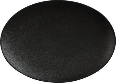Maxwell & Williams Caviar 30cm Oval Plate | DIY at B&Q