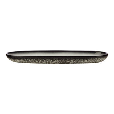 Maxwell & Williams Caviar Granite 40cm Oblong Platter | DIY at B&Q