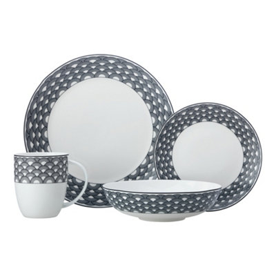 Maxwell & Williams Dinner Set Porcelain Dining 16 Piece Dinner Set