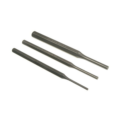 Mayhew 3Pc Pin Punch Set 1/8" 3/16" 1/4" X 6"Large | DIY at B&Q