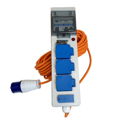 Maypole 230V 13A Mobile Mains Power Unit MP3766