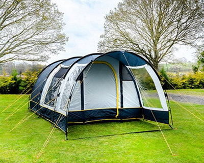 Maypole Bewdley 4-Person Family Tunnel Tent (Poled)