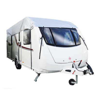 Maypole Caravan Top Cover Protect Roof Silver UV Rays Rain Waterproof ...