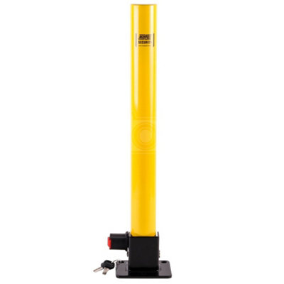 Maypole Durable Security Parking Post Fold Down Bollard Lock Driveway ...