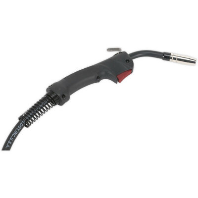 MB15 MIG WELDING TORCH WITH EURO CONNECTOR - 3M HEAT RESISTANT CABLE ...