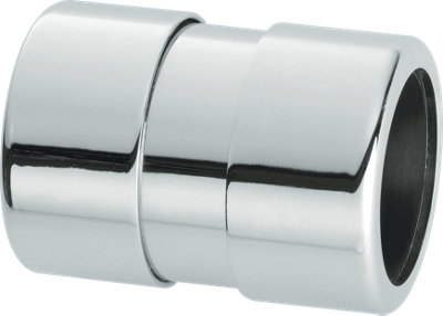 McAlpine 32G-CB Chrome Plated Brass Compression Straight Connector 32mm