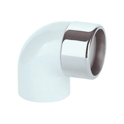 McAlpine ABS42/43A-CB 90degree Chrome Plated Brass Compression Bend x ...