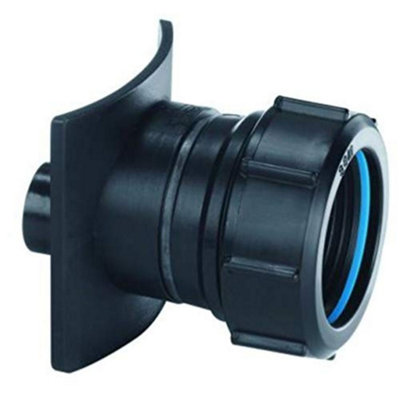 McAlpine BOSS82CAST-BL Black Mechanical Two Piece Cast Iron Soil Pipe ...
