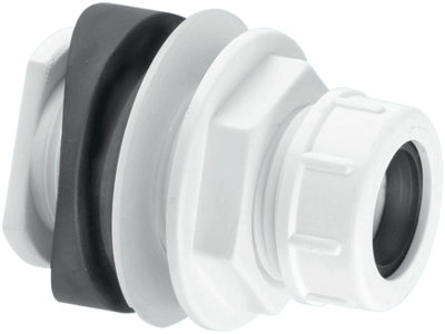 McAlpine BOSSCONN-22MM Grey Mechanical Soil Pipe Boss Connector