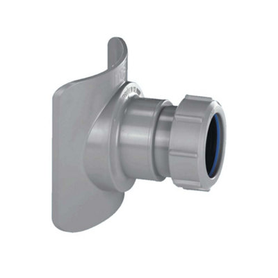 McAlpine BOSSCONN110-GR Two Piece Cast Iron Soil Pipe Boss Connector