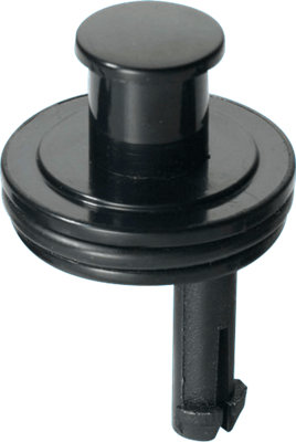 McAlpine BP1-CAP Black Plastic Captive Plug - 1.5" diameter (for 1.25 ...
