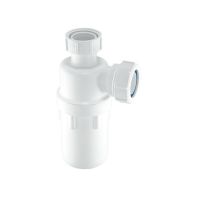McAlpine C10R 75mm Water Seal Resealing Bottle Trap with Multifit Outlet 1"