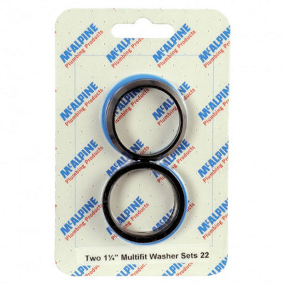 McAlpine CARD-22 Two 1" Multifit Washer Sets - PWM1 x 2 + RWM1 x 2 ...