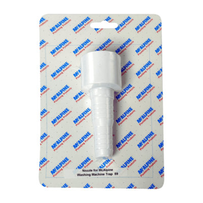 McAlpine CARD-59 Nozzle For McAlpine Washing Machine Adaptor - WMF3BODY ...