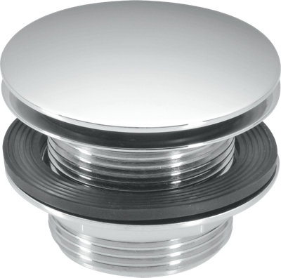 McAlpine CBW70-CB Chrome Plated Brass Clicker Bath Waste