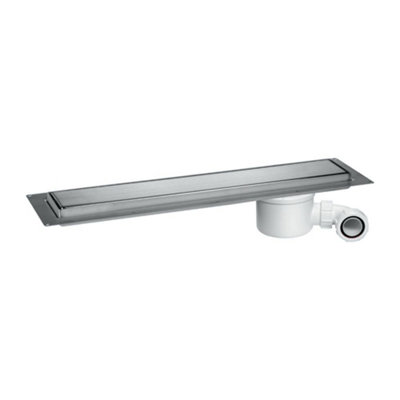 McAlpine CD600-B Brushed Stainless Steel Standard Channel Drain - 548mm ...