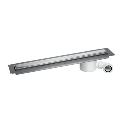 McAlpine CD800-O-P Polished Stainless Steel Slimline Channel Drain ...