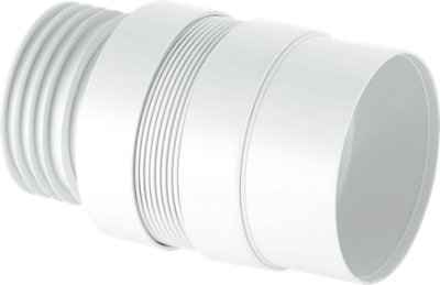 McAlpine EXTB-F 3.5"/90mm Flexible Extension for WC Connectors